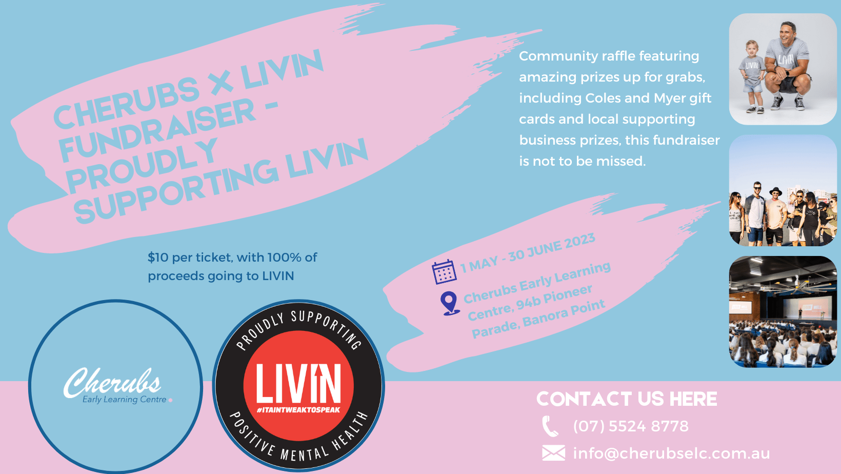The Cherubs X LIVIN Fundraiser -Proudly supporting LIVIN - Cherubs ...